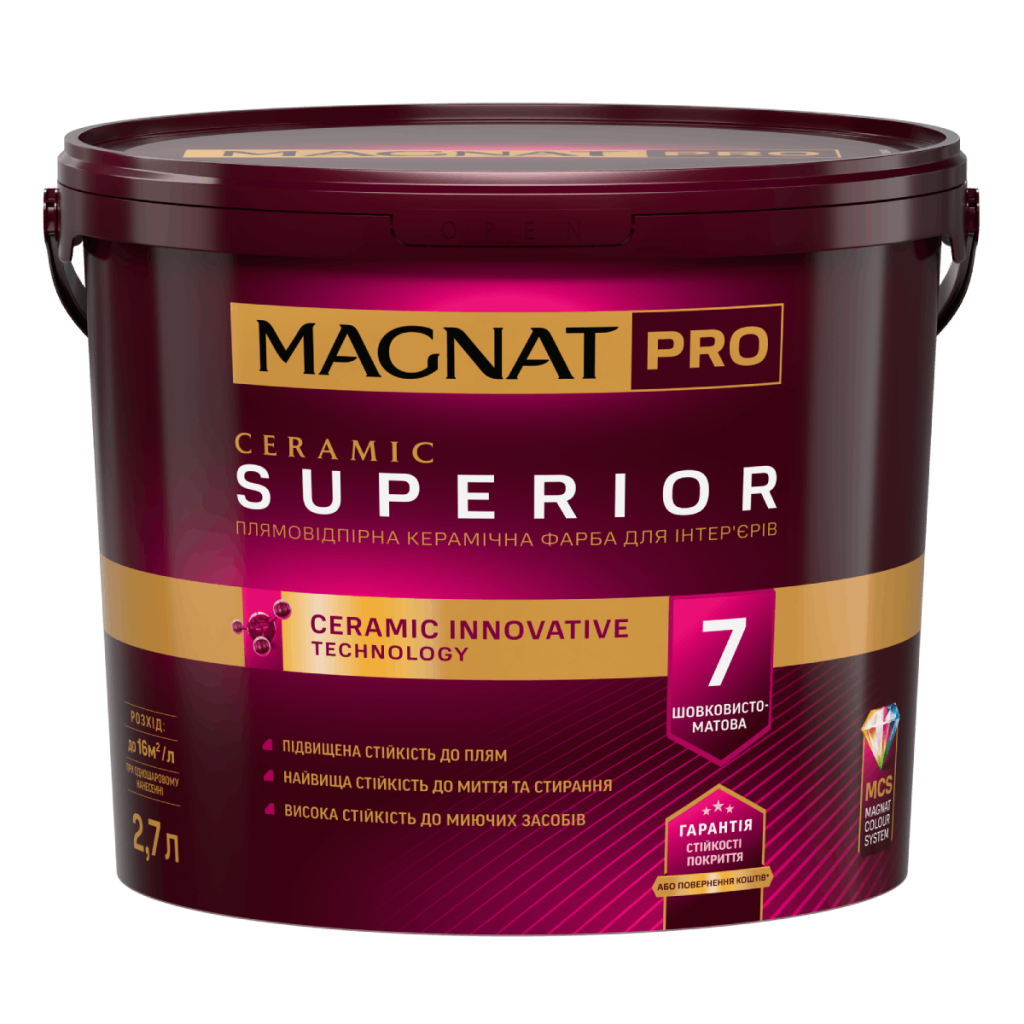 MAGNAT PRO Ceramic Superior 7 - Фарби MAGNAT PRO